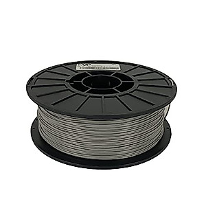 ABS 3D Filament 1.75mm Diameter - No Tangle, No Clogging & Good Impact Resistance - Industrial Grey -1kg