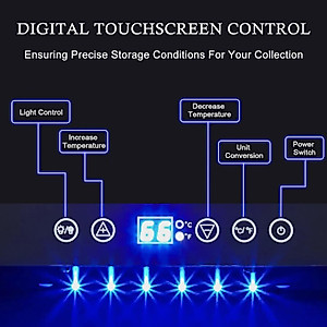 Takywep Beverage and Wine Cooler - Dual Zone, Built-in and Freestanding, Holds 54 Cans and 20 Bottles, Independent Temperature Control, Upgraded Quiet Compressor.