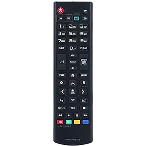 AKB75095383 Replace Remote Control fit for LG Digital Signag 32SE3KE 32SM5KD 32SM5D 43SM3D 43SM5D 49SH7PE 49SM3D 49SL5E 49SL5PE 49SM5D 49SE3KE 55SM5KD 55SM5D 55SM3D 55SH7P 55SE3KE 65SM5D 65SM5KD