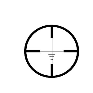 Hi-Lux Optics Toby Bridges Series 3-9x40mm Muzzleloader Riflescope with Special TB-ML Reticle, Matte Black