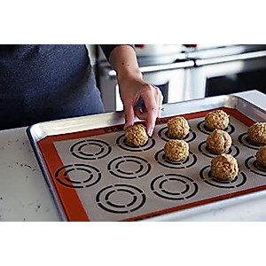 Silpat The Original Perfect Cookie Non-Stick Silicone Baking Mat, 11-5/8" x 16-1/2"