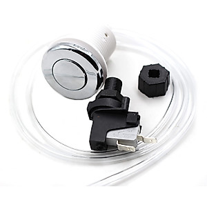 Garbage Disposer Air Switch Kit，Spa Bathtub Air Switch Button Kit，Evolution Food Waste Equipment