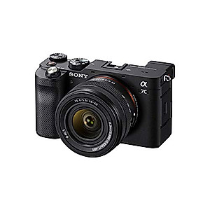 Sony Alpha 7C Full-Frame Compact Mirrorless Camera Kit - Black (ILCE7CL/B)