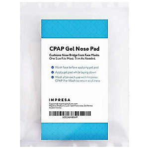 5 Pack Nasal Pads for CPAP Mask - CPAP Nose Pads - CPAP Supplies for CPAP Machine - Sleep Apnea Mask Comfort Pad - Custom Design & Can Be Trimmed to Size - CPAP Cushions for Most Masks