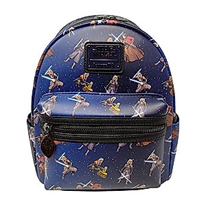 Loungefly Star Wars Ahsoka Tano and Grogu The Mandalorian Womens Double Strap Shoulder Bag Purse