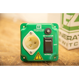 EZ GENERATOR SWITCH - The Original, Patented, UL/CSA Approved Manual Transfer Switch