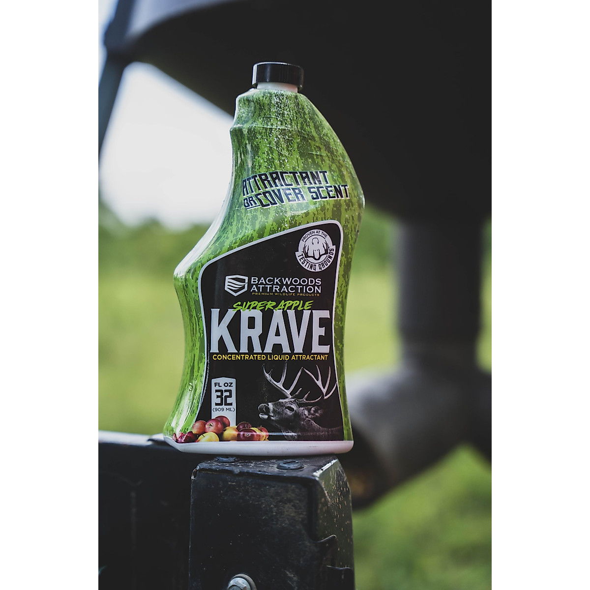 BACKWOODS ATTRACTION Super Apple Krave 32oz. - Concentrated Liquid Attractant or Cover Scent