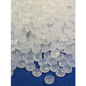 Poly Plastic Pellets Bulk for Weighted Blankets & Crafts Bulk Box (25 pounds) Made in the USA for Rock Tumbling, Stuffing & Filling Dolls, Crafts, Lap Pad