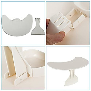 Tray Accessory Compatible with Bumbo Floor Seat for Baby, Baby Floor Seat Tray for Feeding and Play, Easy to Install and Remove Floor Seat Activity Tray Accessory for Booster Seat (1pcs)