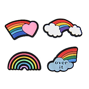 XQNB Lot of 25, 50, 100pcs Random Different Shoes Decoration Shoe Charms for Girls Boys Kids Men Women Party Birthday Gifts