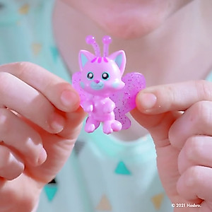 Baby Alive Glo Pixies Minis Doll, Plum Rainbow, Glow-in-The-Dark Doll for Kids Ages 3 and Up, 3.75-Inch Pixie Toy with Surprise Friend