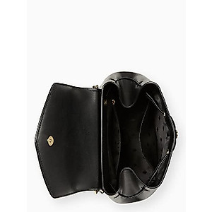 Kate Spade New York Lizzie Medium Flap Backpack (Black)