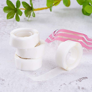 DAIKOYE 2600 PCS (26 Rolls) Glue Point Clear Balloon Glue Removable Adhesive Dots Double Sided Dots of Glue Tape for Scrapbook, Party, Wedding, Balloons Decoration