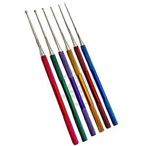 Premium German Stainless-Ball Tip Snake Sexing Probe Set 6 Pieces