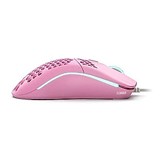 Glorious Gaming Mouse - Model O 67 g Superlight Honeycomb Mouse, Limited Edition Matte Pink - USB Gaming Mouse