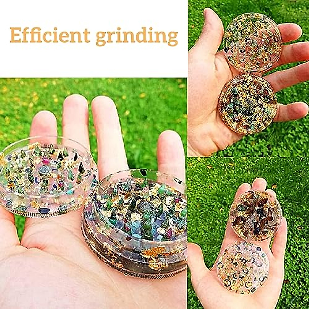 Silicone Molds for Resin - Medium Rolling Ashtray Mold and Resin Grinder Mold for Grind with Efficient Spikes Shape and Astray Mold,Rectangular Molds for Resin Casting DIY Kit