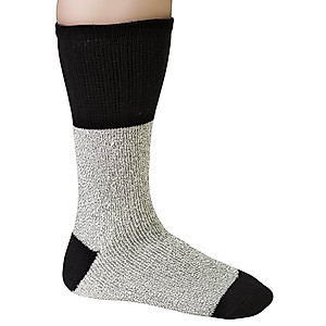 Debra Weitzner 12 Pair Thermal Winter Socks for Men and Women Extreme Cold Weather Insulated Heated Warm Socks for Camping Hunting Skiing etc