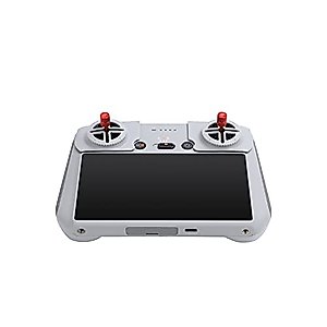 Suitable for DJI Mini3 Pro(Mavic3) Joystick Governor Extended Control Sticks Delay Rocker Accessories Thumb Drone Replacement Accessories (Governor + red Rocker)