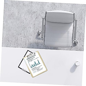 Tofficu 8 pcs Folder Board Pencils Plastic File folders Plastic clipboards a4 File Clip Folder foldgers Clip Boards 8.5x11 Low Wooden Pencil Sketch Hand Support Exam Paper Clips