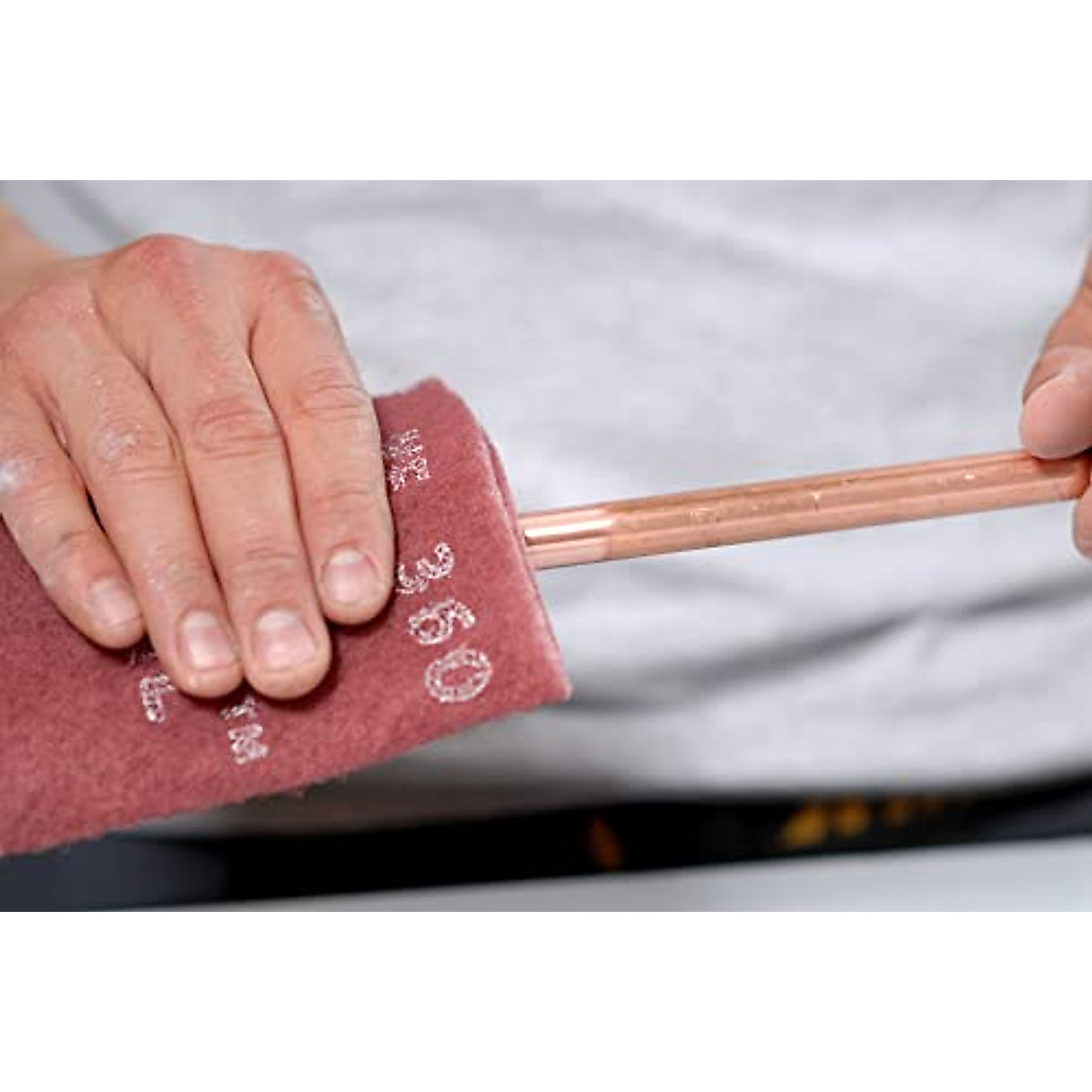 Mirka 18-118-447 25 pieces 4 1/2-Inch by 9-Inch Very Fine Scuff Pads 360 grit, red, black, grey, beige