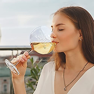 60th Birthday Gifts for Women,1963 Vintage Wine Glass - 60th Birthday Gift Ideas for Her Mom Best Friend Sister Aunt 60 Year Old Woman Bday Presents,60th Anniversary Sixty Birthday Decorations