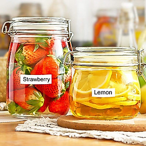 Replace for Dymo LetraTag Refills 91331 White Plastic Label Tape 12mm x 4m 1/2" x 13' Label Maker Refills Compatible with Dymo Letra Tag Label Maker LT100H LT100T QX50, Black on White, 4-Pack