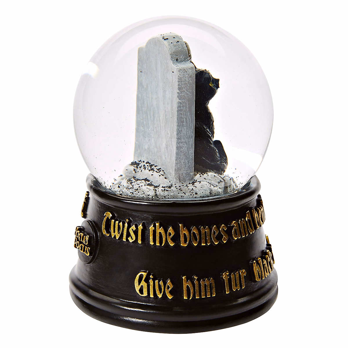 Spirit Halloween Hocus Pocus Binx Water Globe | Officially Licensed | Halloween Decor | Home Décor | Indoor Décor | Disney