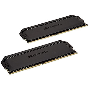 CORSAIR Dominator Platinum RGB 16GB (2x8GB) DDR4 3600 (PC4-28800) C18 1.35V AMD Optimized Memory- Black