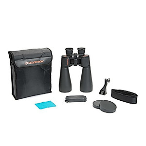 Celestron – SkyMaster 25X70 Binocular – Outdoor and Astronomy Binoculars – Powerful 25x Magnification – Large Aperture for Long Distance Viewing – Multi-coated Optics – Carrying Case Included