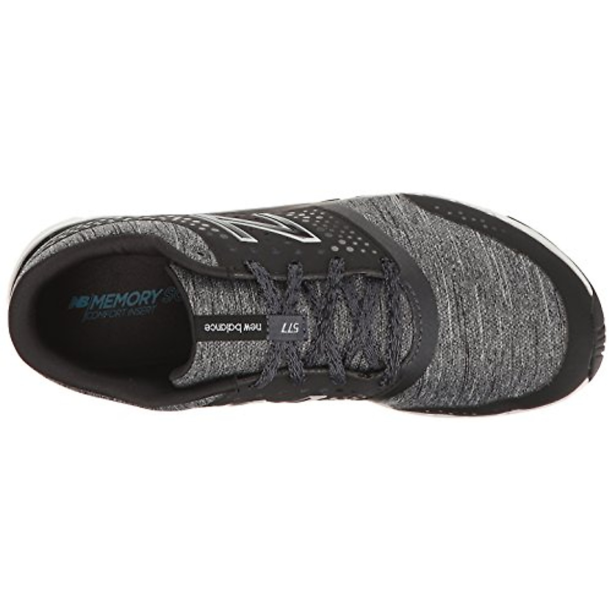 New Balance Women's 577 V4 Cross Trainer, Black, 6 M US