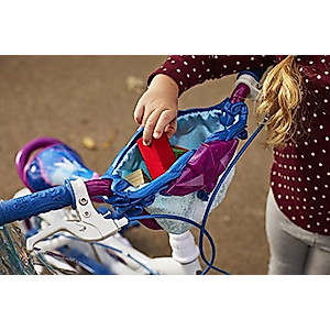 Huffy Frozen 2 Kid Bike, Training Wheels, Streamers & Basket Included, 12 inch