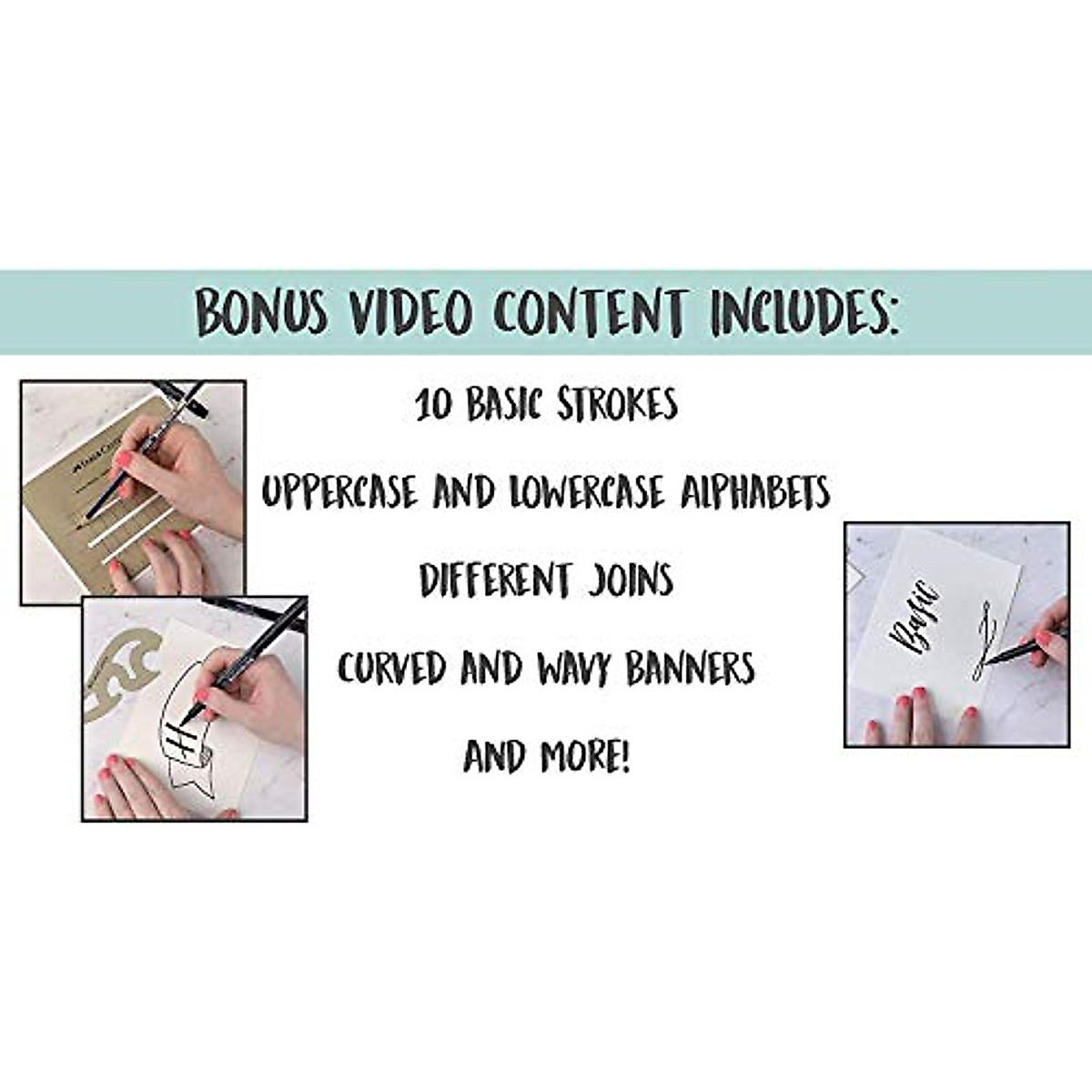 Faber-Castell Modern Calligraphy Kit - Lettering and Calligraphy Crafts for Adults with Pitt Artist Pens