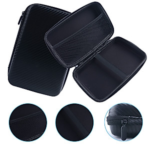 Wolfteeth Vape Case - 8.7 inch Smell Proof Vape Holder, Travel Case (Black, Empty)