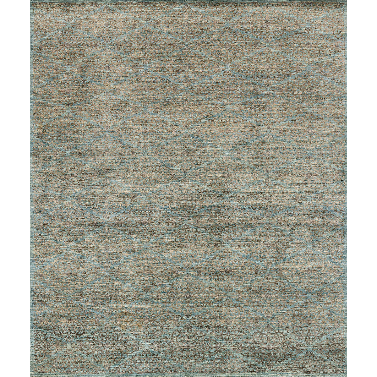 Loloi ESSEX Area Rug 4'-0" x 6'-0" Aqua/Sand