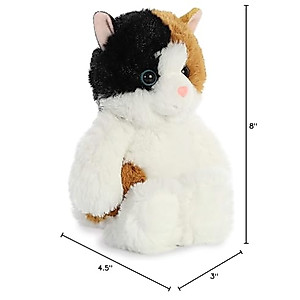 Aurora - Cuddly Friends - 8" Esmeralda Cat, White