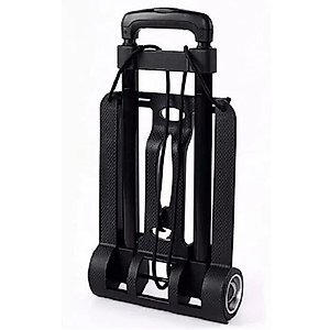 YIRENZUI 25kg Heavy Duty Foldable Hand Sacks Wheel Trolley Folding Barrow Cart Travel Luggage Shopping Cart Portable,Optimal Choice
