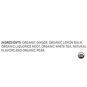 Tea Forté Organic White Tea WHITE GINGER PEAR, 2.82 Ounce Loose Leaf Tea Canister