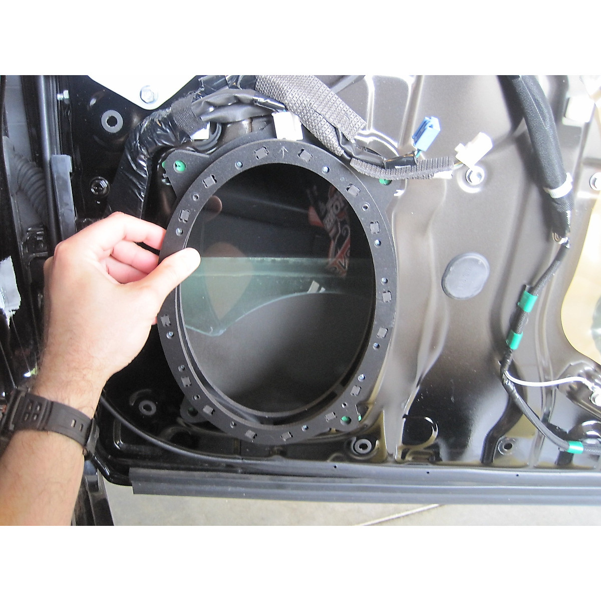 Front Door Speaker Adapter Spacer Rings Fits Lexus Vehicals - SAK037_69-1 Pair