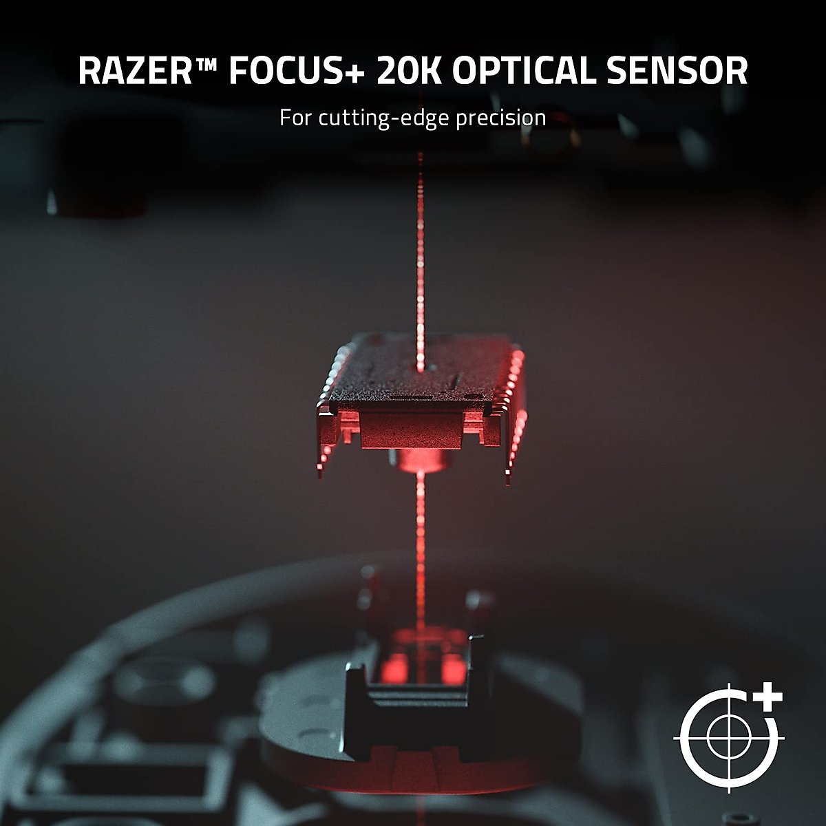 Razer DeathAdder V2 Gaming Mouse: 20K DPI Optical Sensor - Fastest Gaming Mouse Switch - Chroma RGB Lighting - 8 Programmable Buttons - Ergonomic Shape - Halo Infinite Edition