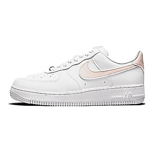 Nike Women's Air Force 1 '07 Next Nature Shoes (White/Arctic Orange-White, us_Footwear_Size_System, Adult, Women, Numeric, Medium, Numeric_10)