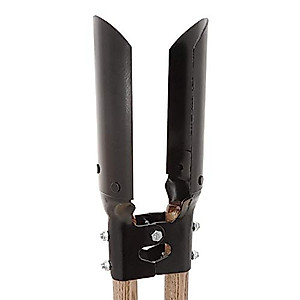 AMES 2701600 Post Hole Digger with Hardwood Measurement Handle, 68-Inch