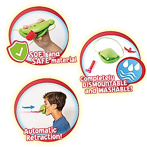 TIC TAC Tongue Game, Be Quick to Lick The Bugs, Chameleon Game, Ages 4+, Family Games, Memory Game, Fun Games, Toys for Boys, Party Games