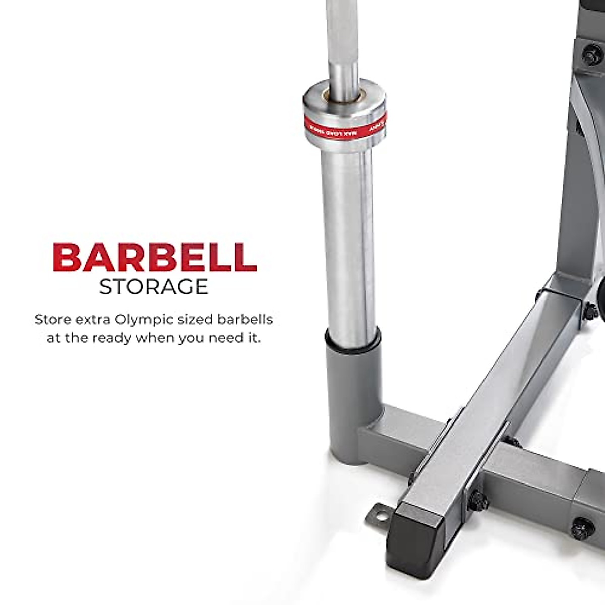 Sunny Health & Fitness PowerVersa Series All-In-One Strength Training Squat Rack And Bench Power Cage - SF-XF921041