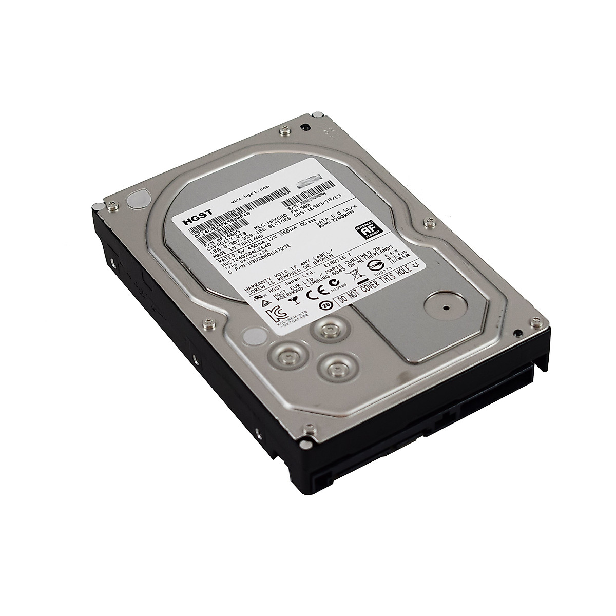 HGST Ultrastar 7K4000 HUS724020ALE640 2 TB 3.5" Internal Hard Drive (0F14685) -