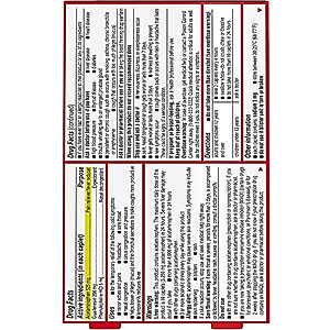 TYLENOL Cold Head Congestion Caplets for Adults, Severe, 24 ea (Pack of 4)