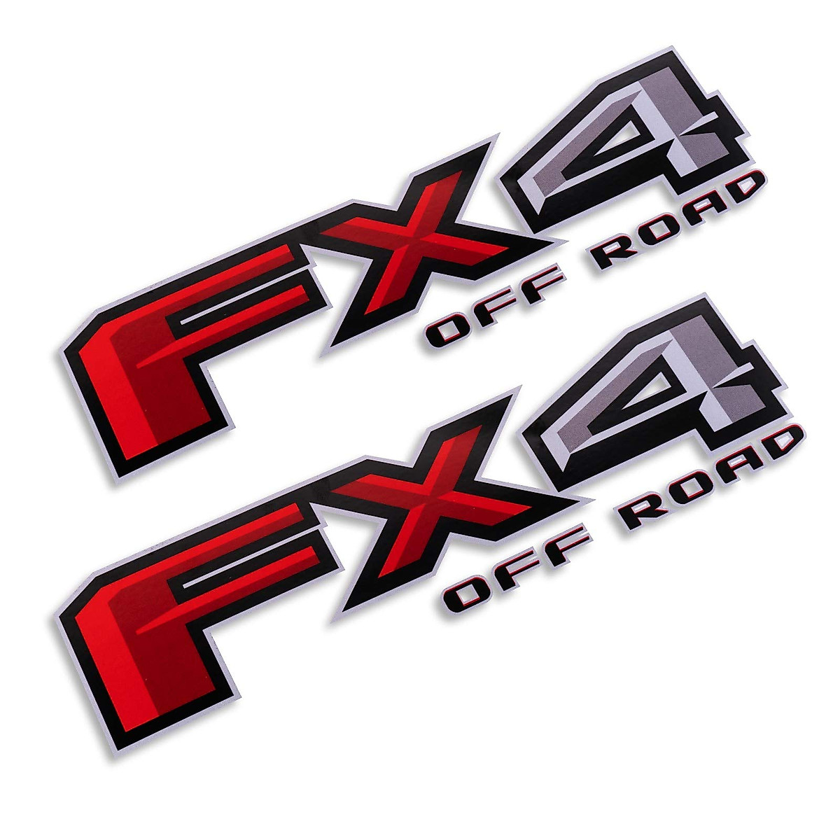 2X FX4 Off Road Decals for Ford F150 F Truck Super Duty Stickers (2015-2018)