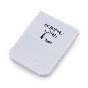 RGEEK 1MB High Speed Game Memory Card Compatible with PlayStation 1 PS1 Memory Card