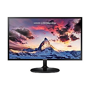 Samsung 24" FHD Flat Monitor with Super-Slim Design - LS24F354FHNXZA, Black