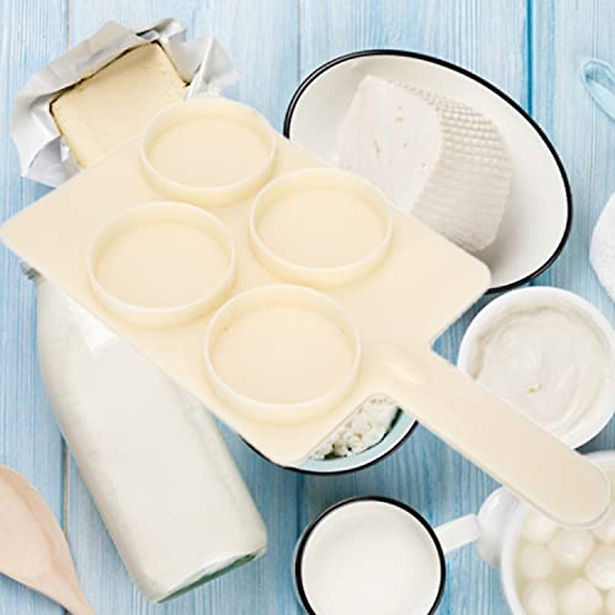 Milk Sampling Tray, HL-MP47B ABS Milk Collection Sampling Tray Cattle Farm Laboratory Mastitis Test Board for Animal Husbandry Supplies