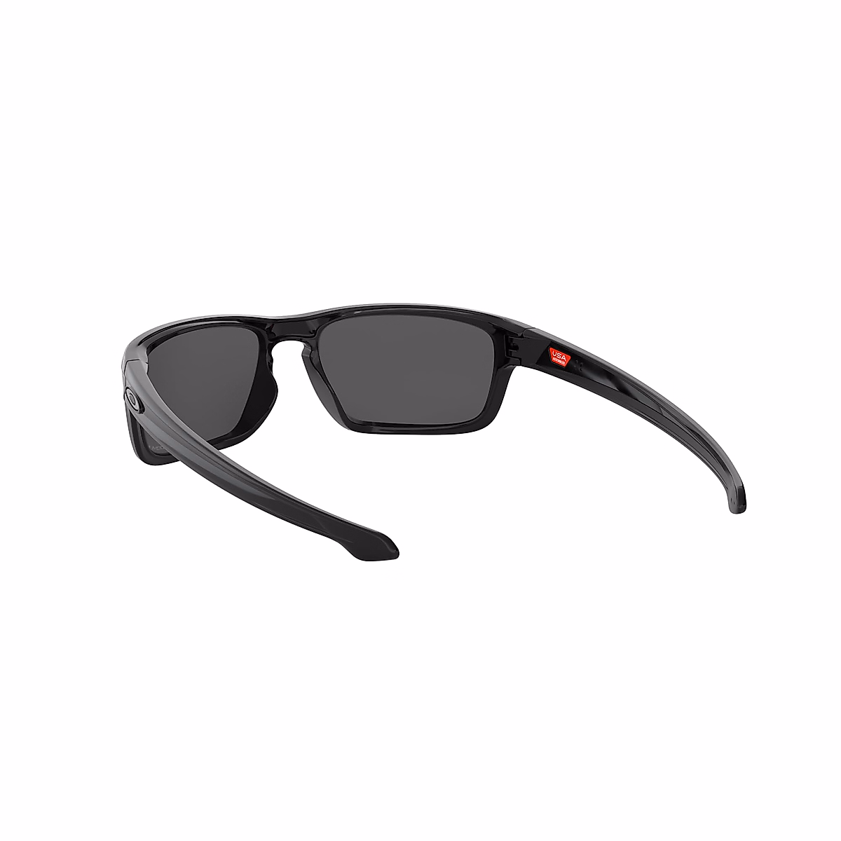 Oakley Men's OO9408 Sliver Stealth Square Sunglasses, Polished Black/Black Iridium Polarized, 56 mm